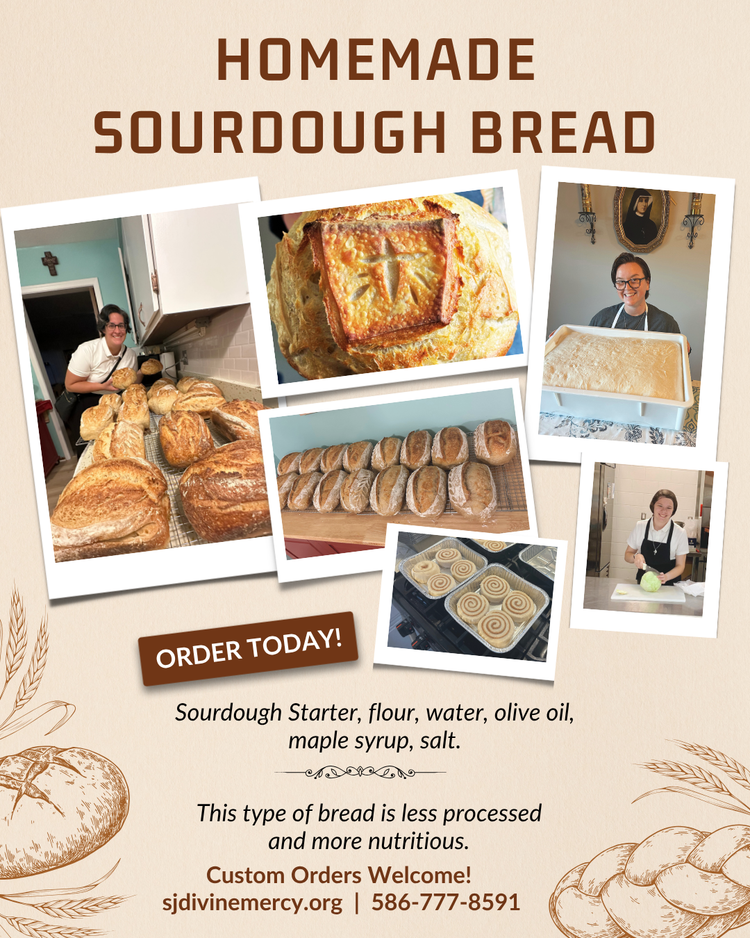 Sourdough Bread – Divine Mercy Shrine Gift Shop