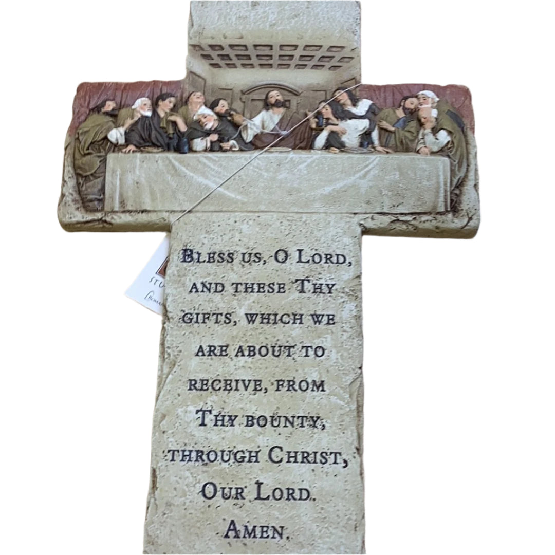13.25" Last Supper Cross – Divine Mercy Shrine Gift Shop