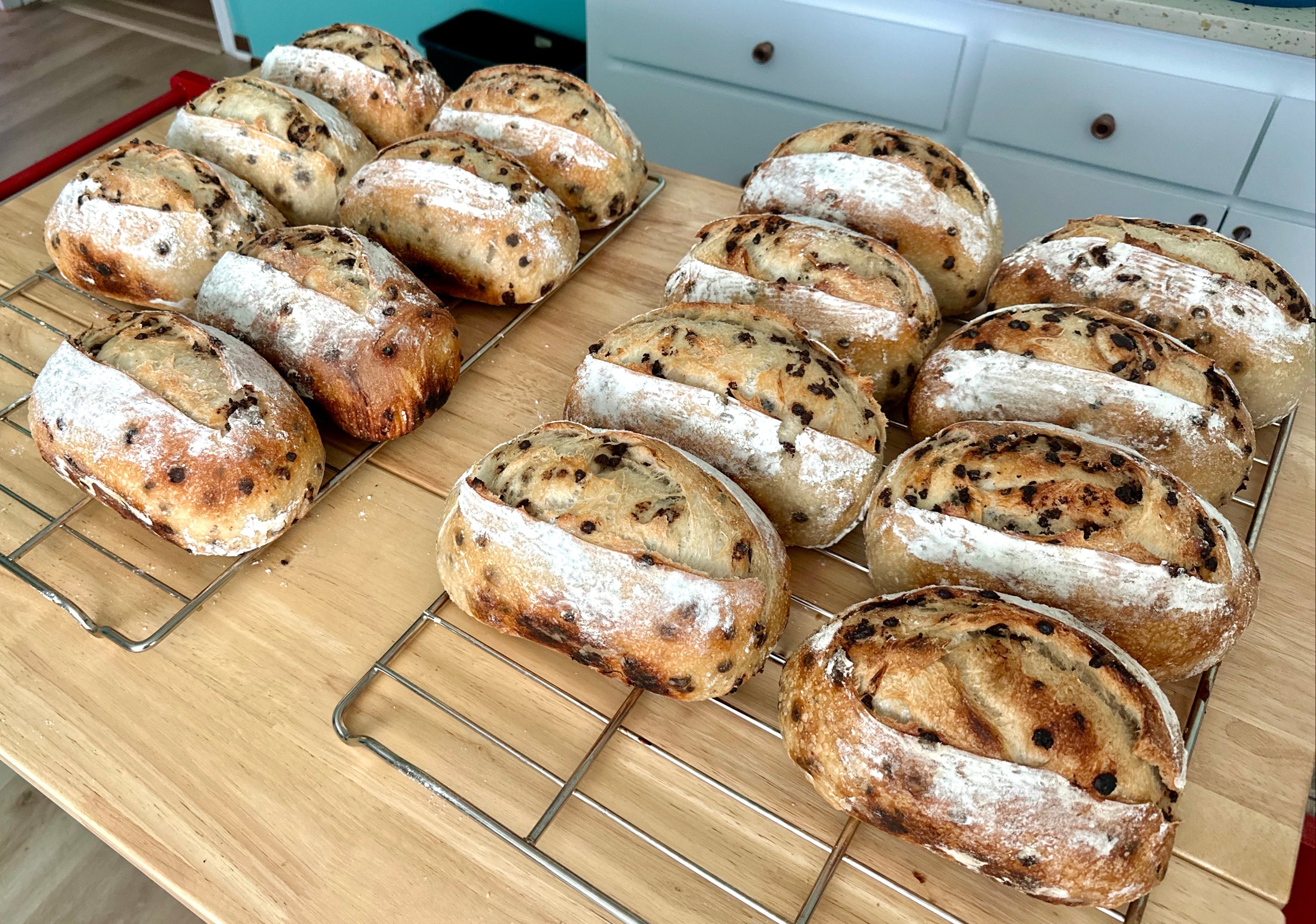 Chocolate Chip Classic Sourdough Bread – Divine Mercy Shrine Gift Shop